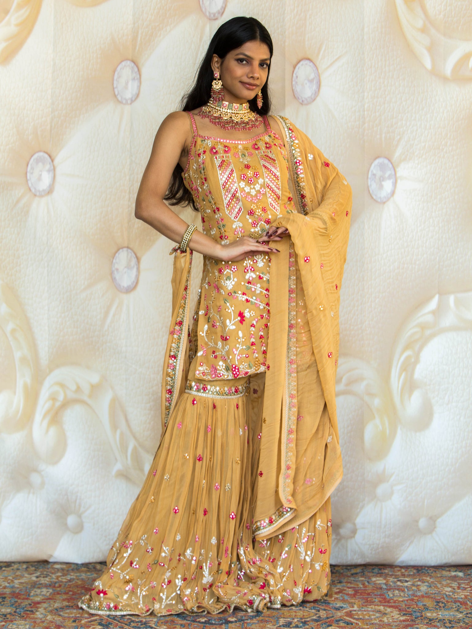 Sakshi Sharara – VAMA DESIGNS Indian Bridal Couture